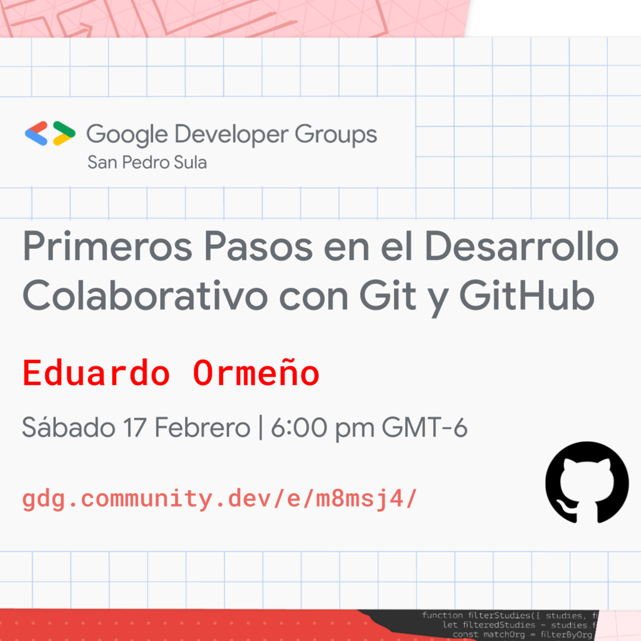 See Primeros Pasos en el Desarrollo Colaborativo con Git y GitHub at Google Developer Groups GDG ...